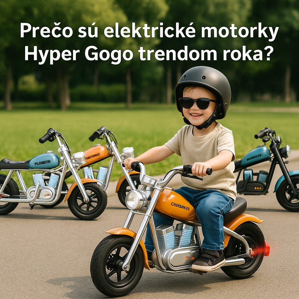 Prečo sú elektrické motorky Hyper Gogo trendom? | Melgo.sk